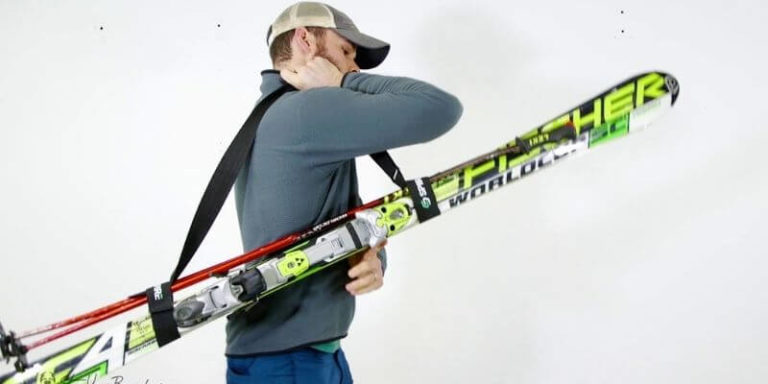 5 Best Ski Carry Straps of 2022 (Top Picks)